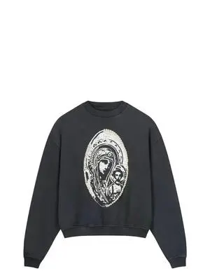ROUGH. Maria Pearl Sweatshirt - Black