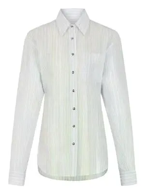 Rabanne Striped Shirt - White