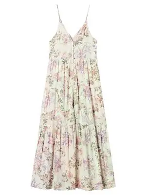 TWINSET Floral-print Dress - Neutrals