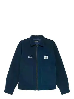 XLARGE Logo-patch Overshirt - Blue