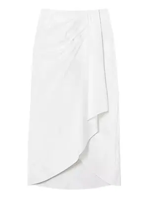 TWINSET TWINSET Poplin Wrap Skirt