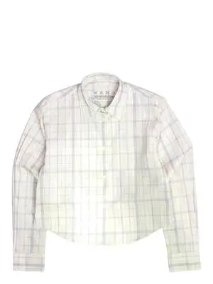 MFPEN Checked Shirt - White