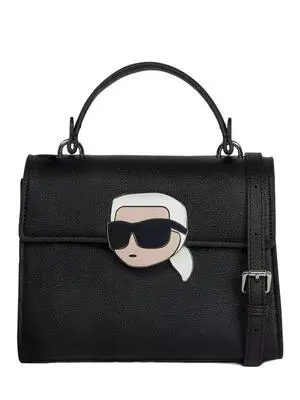Karl Lagerfeld Ikon Crossbody Bag - Black