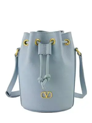 Valentino Garavani Vlogo Bucket Bag - Blue
