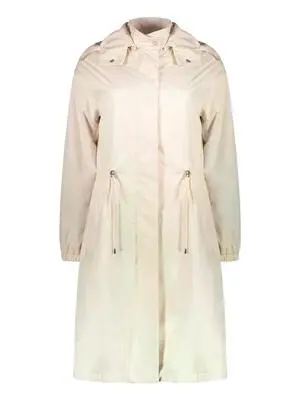 MOORER Hooded Parka Coat - Neutrals