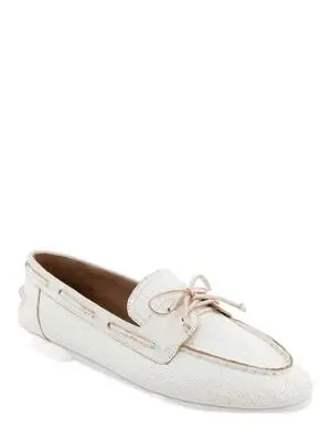 Aerosoles Aerosoles Barita Loafer White Crackled Leather