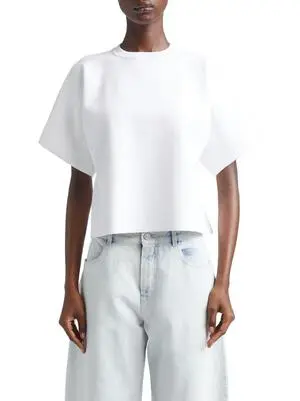 Alaïa Open Back T-shirt - Blanc
