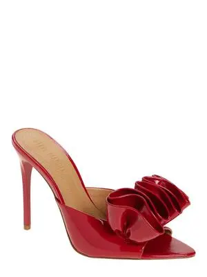Steve Madden Steve Madden Affinity Stiletto Slide Sandal Red Patent