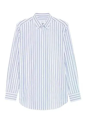 Brioni Lucio Striped Shirt - Blue