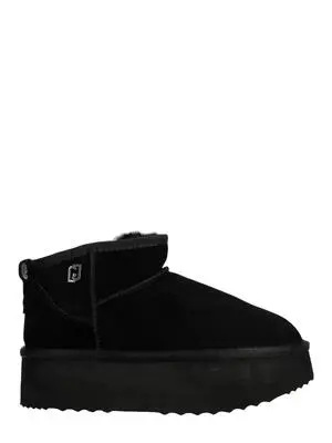 Liu Jo Suede Ankle Boots - Black