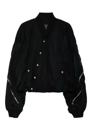 SONGZIO Bias-cut Ma-1 Jacket - Black