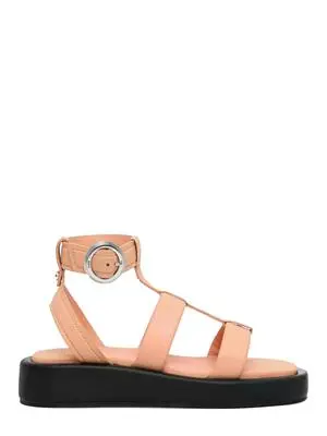 BOSS Strappy Platform Sandals - Pink