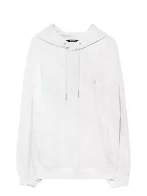 SONGZIO Poetry Embroidered Hoodie - Grey