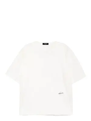 SONGZIO Sign Logo Basic T-shirt - White
