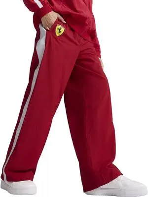PUMA Scuderia Ferrari 2025 Drivers T7 Oversized Pants Shoes - Red