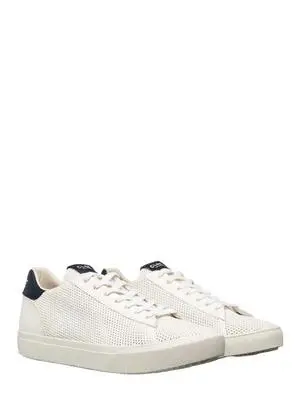 Clae CLAE Bradley Knit Low Top Sneakers White Navy Cactus