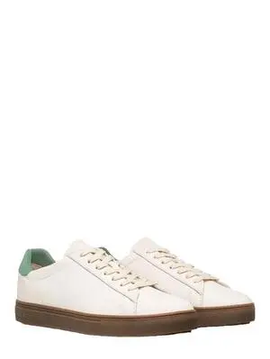Clae CLAE Bradley Low Top Sneaker Offwhite Basil Dark Gum