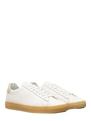 Clae CLAE Bradley Low Top Sneaker White Light Natural Gum