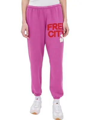FREECITY Large Sweatpants - Pinkbird