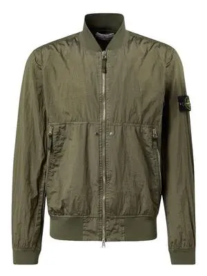 Stone Island Compass Bomber Jacket - Green
