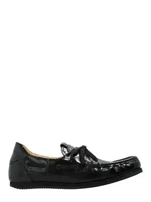 Jacquemus Leather Loafers - Black