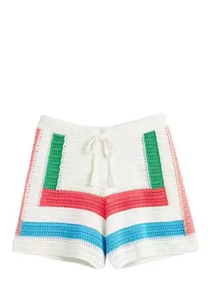 Chinti & Parker Capri Shorts - White