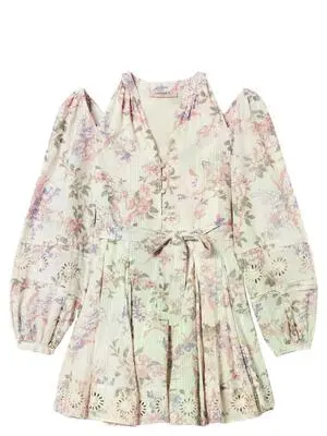 TWINSET Floral-print Dress - White