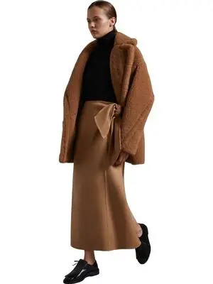 Max Mara Teddy Bear Icon Short Coat - Camel