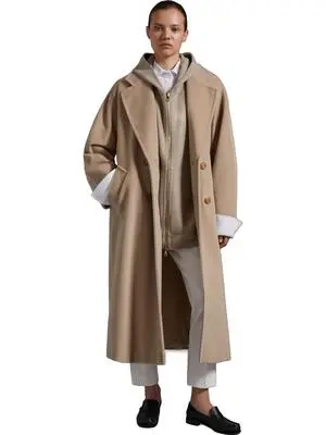 Max Mara 101801 Icon Coat - Ecru