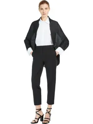 Max Mara Pleated Shrug - Black