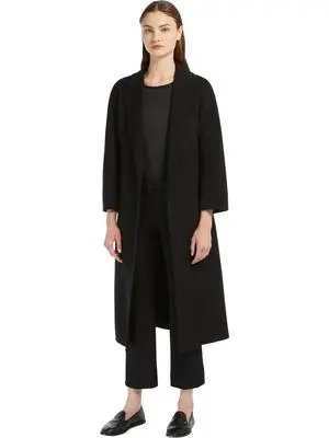 Max Mara Stretch Cotton-blend Trousers - Black