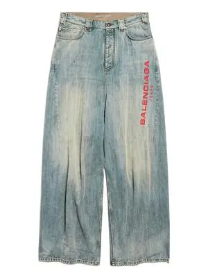 Balenciaga Baggy Jeans - Pink