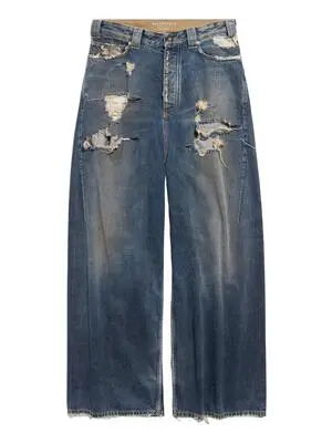 Balenciaga Baggy Denim Pants - Blue
