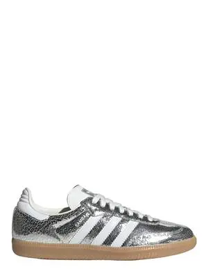 Adidas Samba Og Shoes - Silver Metallic / Cloud White / Core White