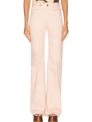 Chloé Straight Leg Jeans - Airy Pink