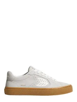 Cariuma Salvas Suede Sneakers - Smoke White Gum/off-white