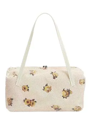 JIL SANDER Small Goji Pillow Tote Bag - White