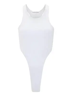 Victoria Beckham High-leg Bodysuit - White