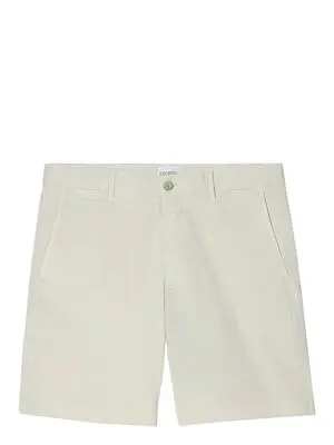 Closed Logo-patch Shorts - White