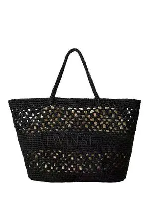 TWINSET Tote Bag - Black