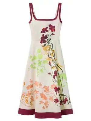 LA DOUBLEJ La DoubleJ Sophia Floral Midi Dress