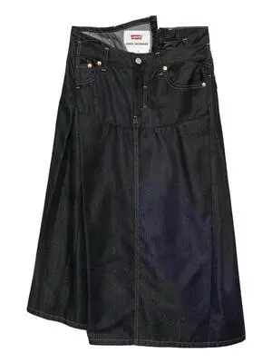 Junya Watanabe X Levi's Denim Skirt - Black
