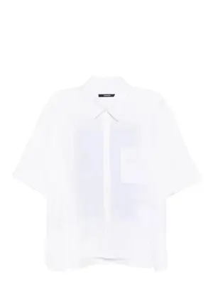 SONGZIO Embroidered Shirt - White