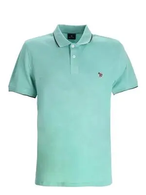 Paul Smith Zebra-logo Polo Shirt - Blue