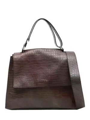 ORTIGNI Sveva Medium Tote Bag - Brown