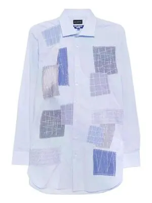 Junya Watanabe Patchwork Shirt - Blue