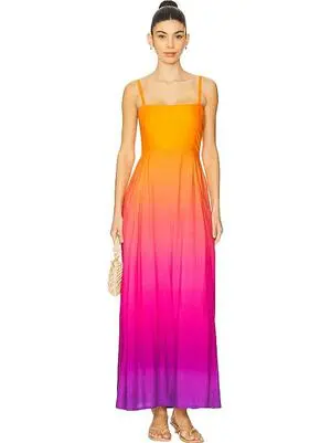 Beach Riot Rianne Dress - Coral Bay Sunset