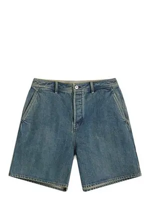 JIL SANDER Regular Fit Denim Shorts - Blue