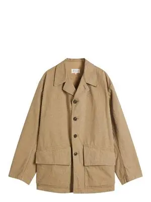 MAISON MARGIELA Cotton Chore Jacket - Sand