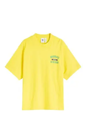 Adidas Originals In The Ring Graphic T-shirt - Yellow